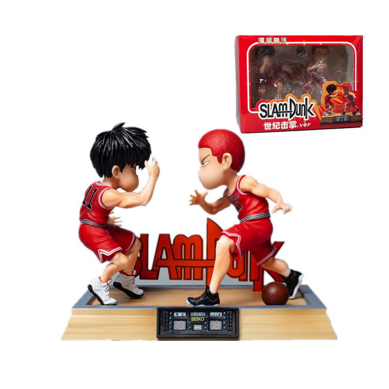 16CM Slam Dunk Figure Sakuragi Hanamichi Kaede Rukawa Figures Slam Dunk ...