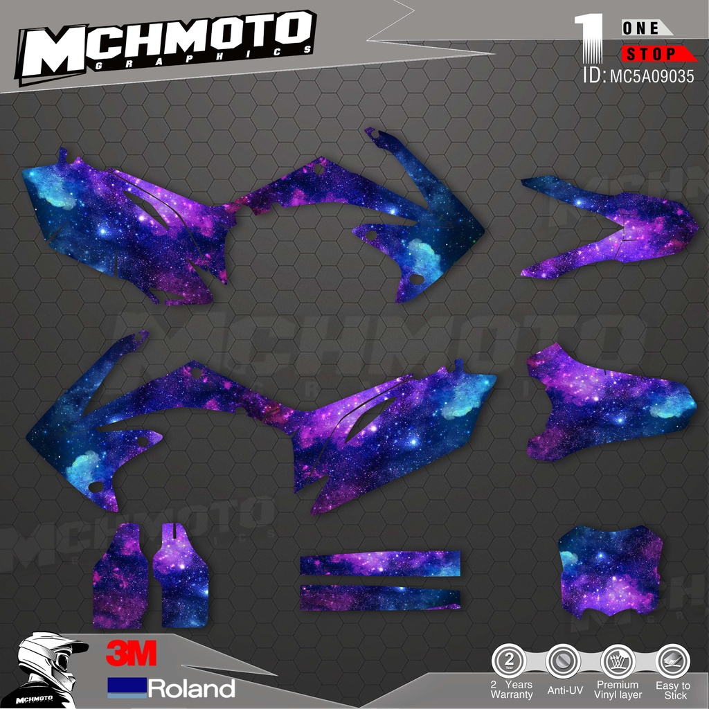 MCH Customized Team Graphics Backgrounds Decals 3M Custom Stickers For ...