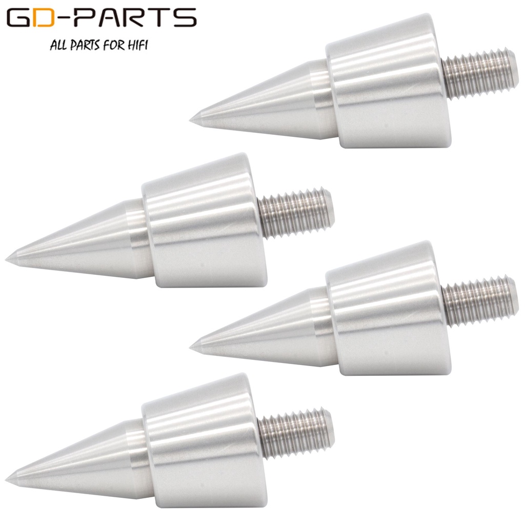 24*57mm 304 Stainless Steel Speaker Isolation Spike Feet Stand Cone ...