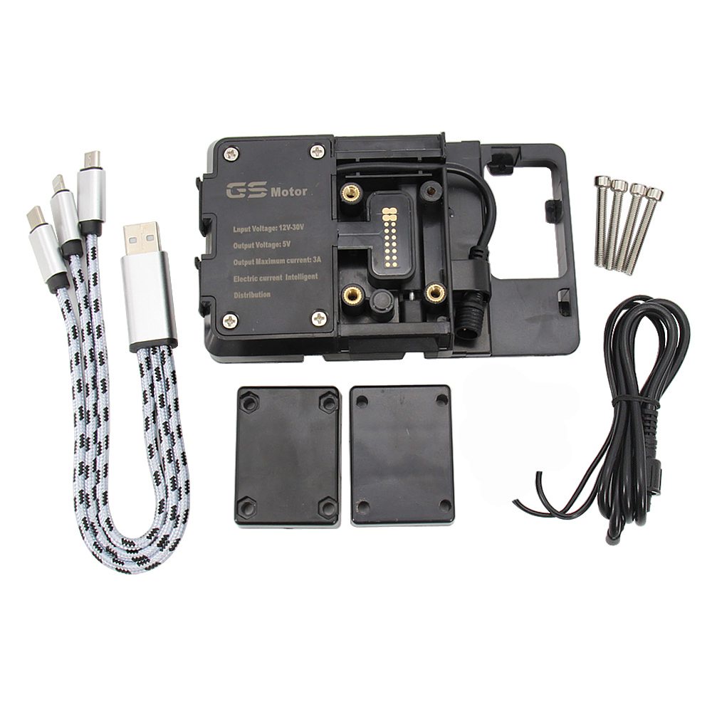 Mobile Phone Navigation bracket USB phone charging for BMW R1200GS 2013 ...