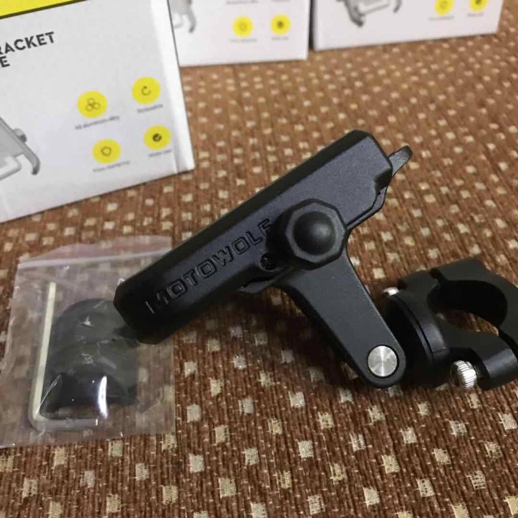 ๑MOTOWOLF CP HOLDER ORIGINAL CLAMP TYPE HANDLEBAR SUPER LEGIT 100% ...