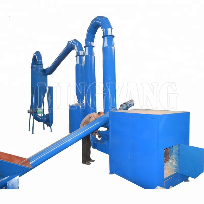 China Small Airflow Rice Husk Bamboo Biomass Wood Sawdust Powder Pipe ...