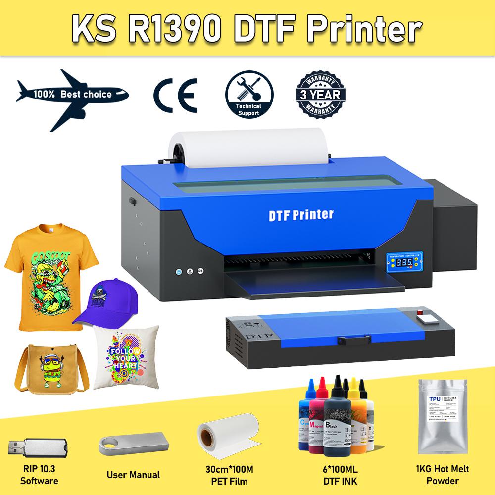 R1390 DTF Printer A3 DTF Printer Direct to Film Printing Machine A3 DTF ...