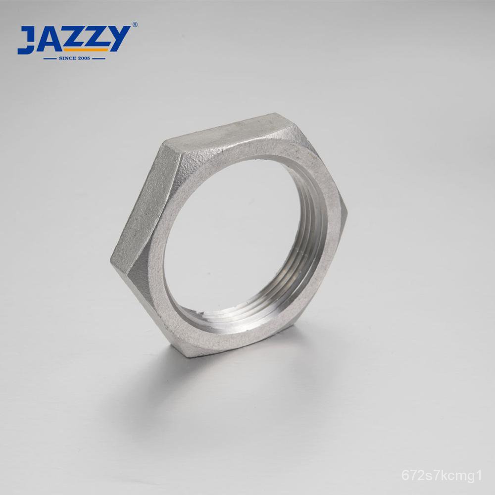 JAZZY hexagon locking nut stainless steel pipe fittings stainless steel ...