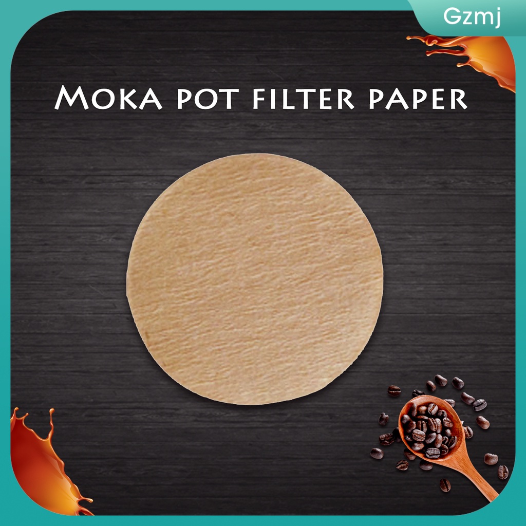 Gzmjrxp 100Pcs Round Home Office Cafe Coffee Filter Paper Moka Pot ...