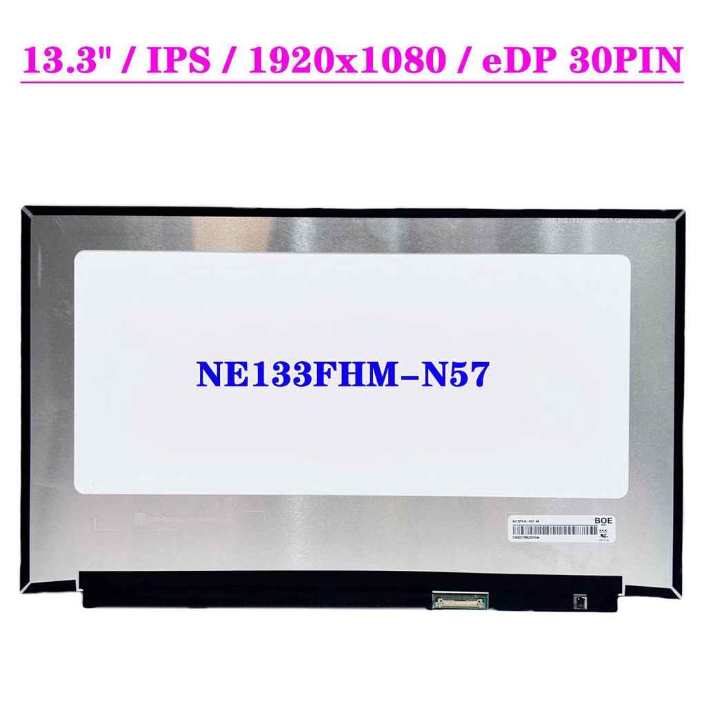 13.3"; LED Panel NE133FHM-N57 For Samsung Galaxy Book Lon NP930XCJ NT930XCJ NP930XCJ-K02HK FHD ...