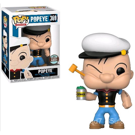 Funko Pop #369 POPEYE Action Figure Vinyl Collectible Model Toys 10cm ...