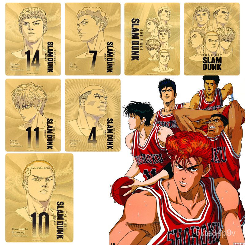 Slam Dunk Anime SD Card Hanamichi Sakuragi Rukawa Kaede Akagi Takenori ...