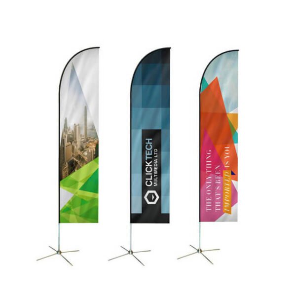 Rectangle Blade Knife Custom Flags Banners Advertising Wind Flags ...