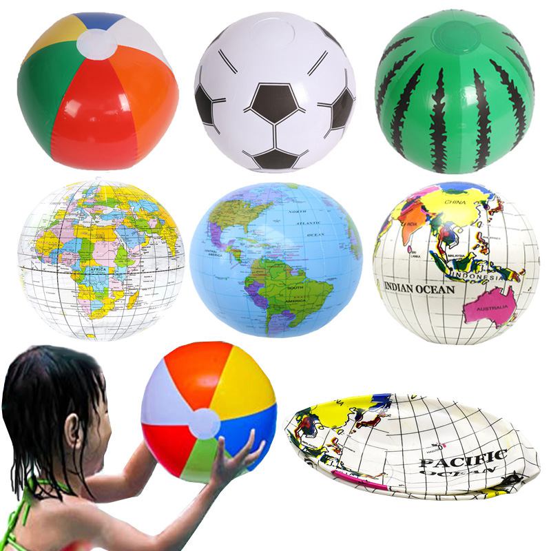 6 Styles Kids Inflatable Water Games Beach Ball Swimming Pool Toys ...