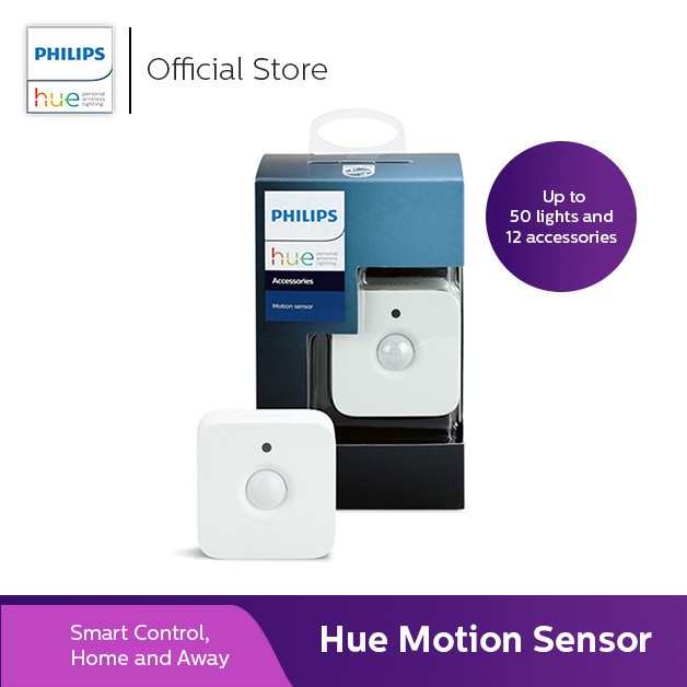 Philips Hue Indoor Motion Sensor For Smart Lights (Single) | Shopee ...