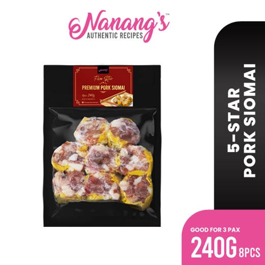 ∈ Nanang's 5 Star Authentic Pork Siomai 8 Pcs. Ready To Steam | Shopee ...