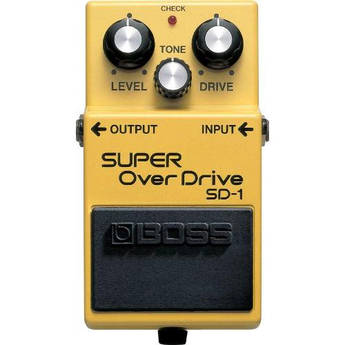 BOSS SD-1 Super OverDrive effects pedal guitar effects pedal guitar ...