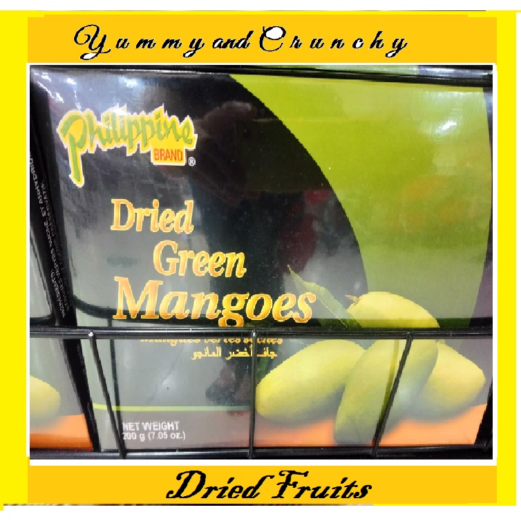 ♀﹊Pasalubong-Cebu Delicacies: Philippine Brand Dried Green Mangoes (in a box) | Shopee Philippines