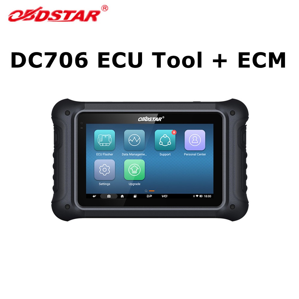 OBDSTAR DC706 ECU Tool for Car and Motorcycle ECM/ TCM/ BODY ECU ...