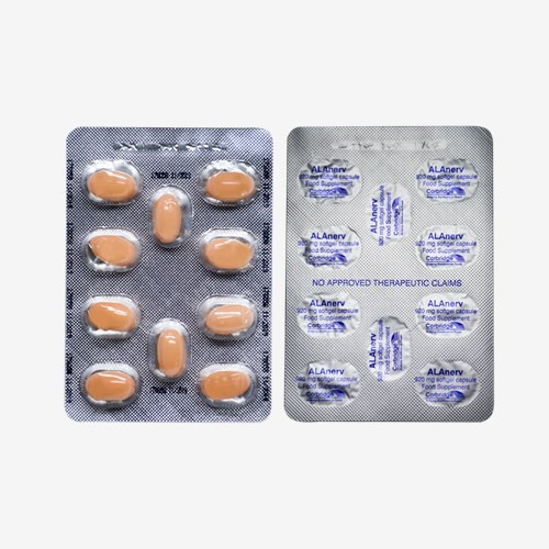 new ☄ ALANERV Alpha-Lipoic acid -Linolenic Acid Vitamins and Minerals 1 ...