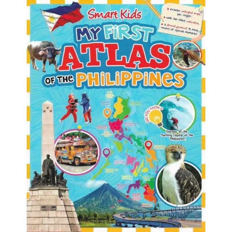 Smart Kids My First Atlas of the Philippines Geography Map | Shopee ...