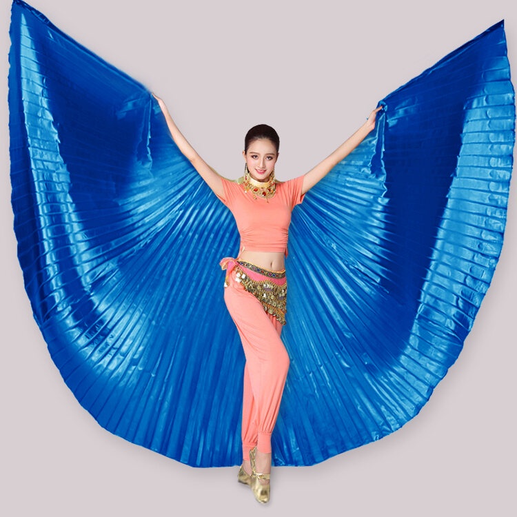 【READY STOCK】Belly Dance Golden Wing Props Adult Performance Wing ...