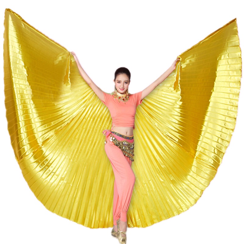 【READY STOCK】Belly Dance Golden Wing Props Adult Performance Wing ...