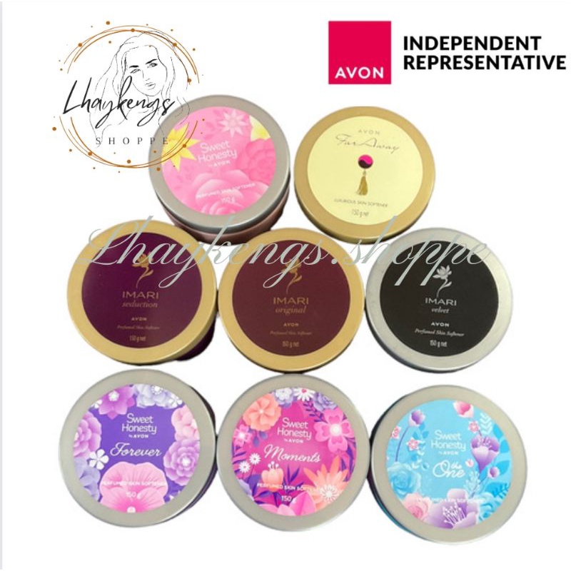 Avon perfumed Skin softener lotion 150g sweet honesty, imari, far away ...