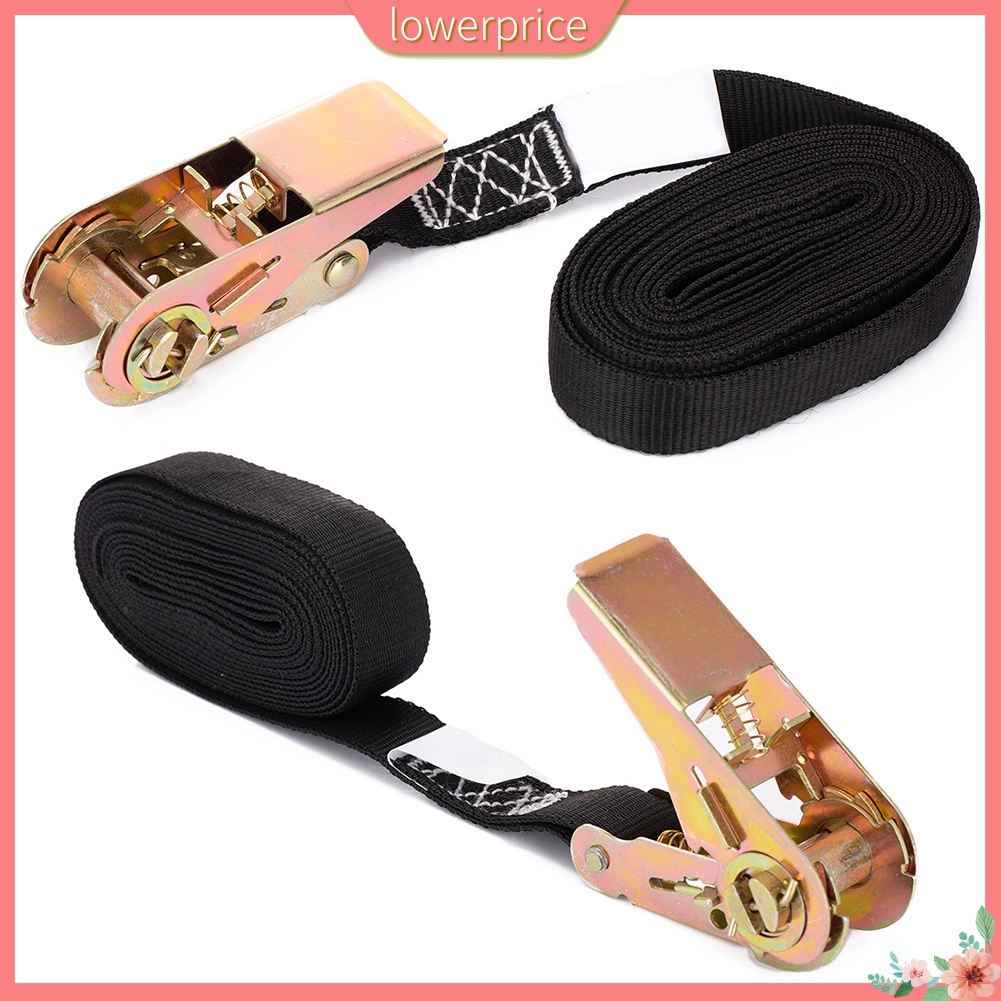 12ft Metal Buckle Cargo Strap for Car Motorcycle Bike Luggage Bag ...