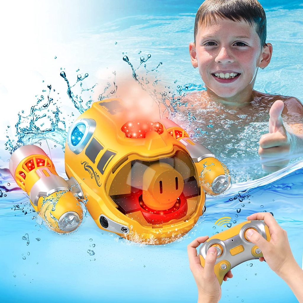RC Submarine Swimming Pool Water Game Toys for Children Radio ...