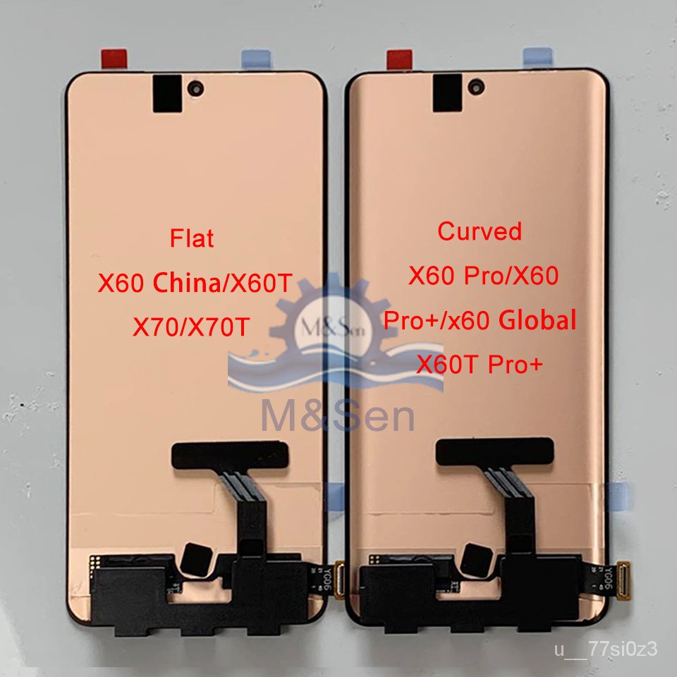 ☑☑☑OLED For Vivo X60 China X60T LCD Display X70 X70T LCD Screen Touch ...