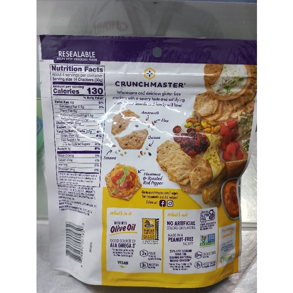 CRUNCH MASTER MULTI-SEED ORIGINAL 113G | Shopee Philippines