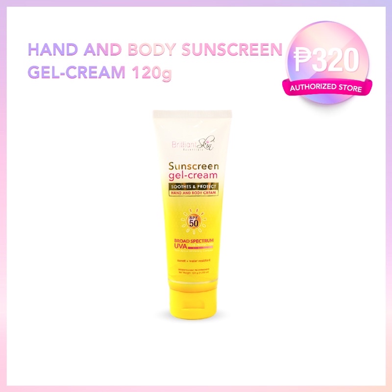┋Brilliant Skin Essentials Sunscreen gel-cream Lotion | Shopee Philippines