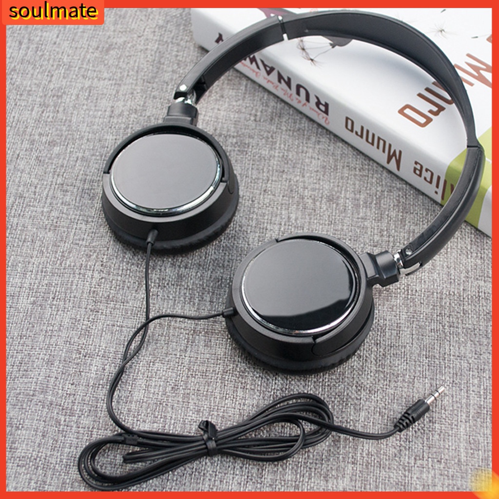 Universal Headphone Over Ear HiFi Stereo Sound Portable Wired Headset ...
