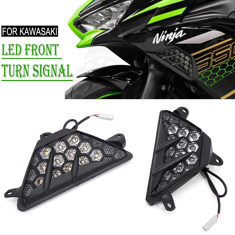 New 1Pcs Motorcycle LED Turn Signal Indicator Light Lamp Flashers For ...