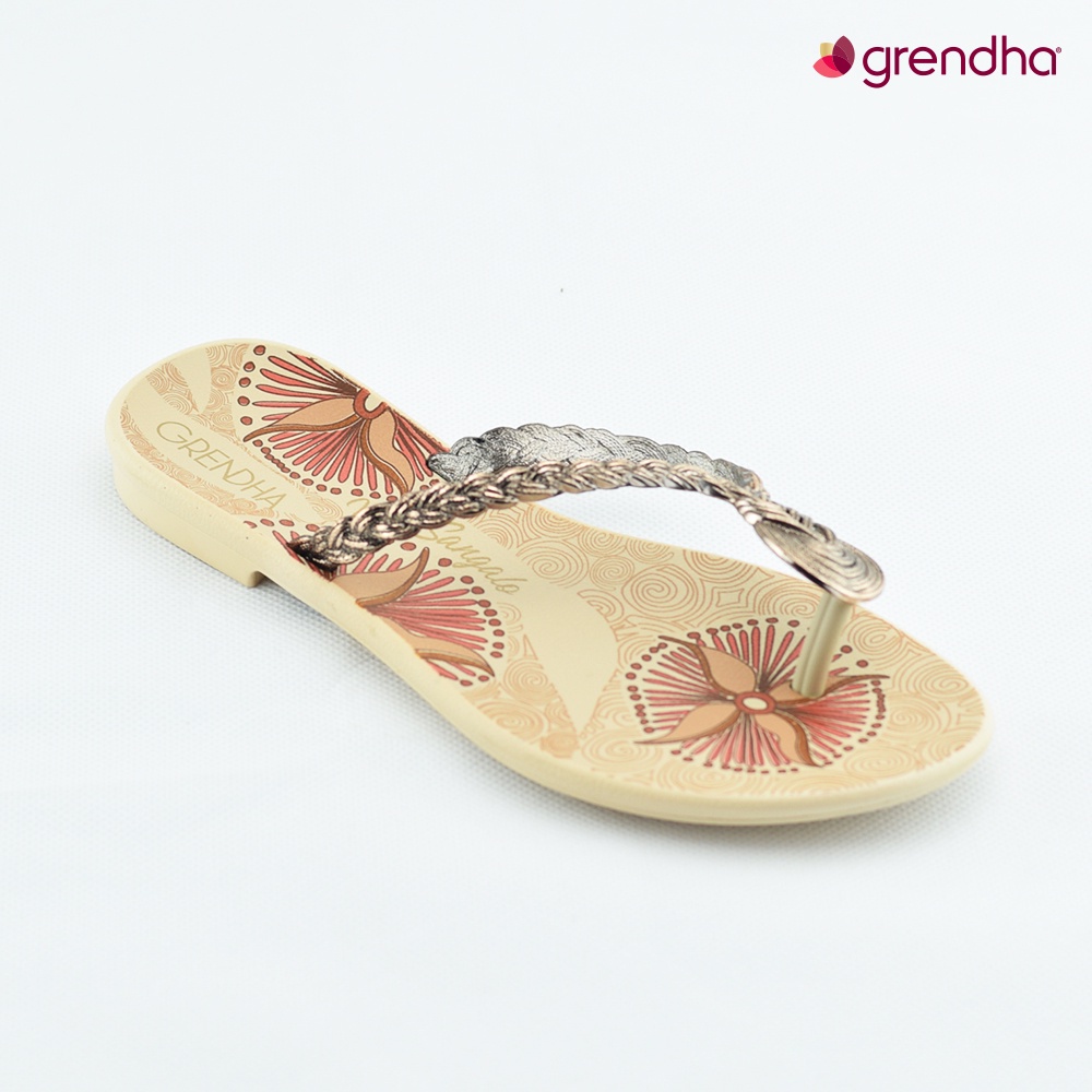 Grendha Is Axe Rast Fem Beige Women's Slippers | Shopee Philippines