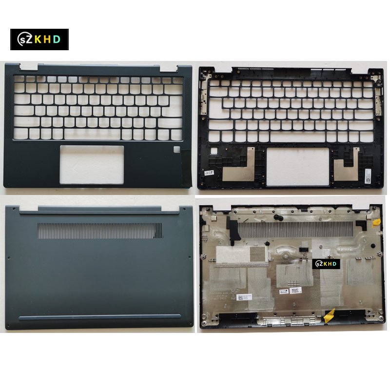 New Original For Lenovo YOGA 6-13ALC6 ARE Dark Blue Palmrest Upper Case ...