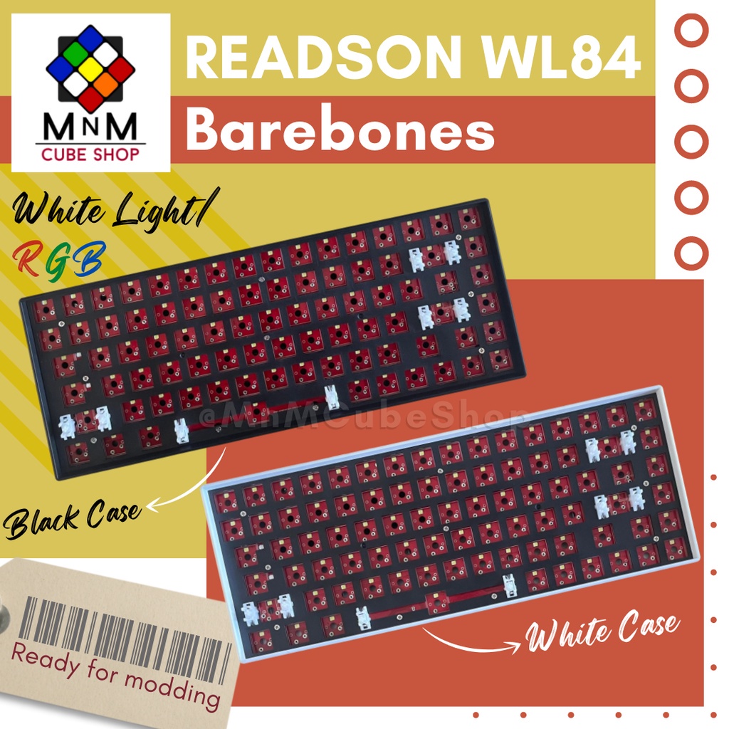 Readson WL84 Barebones DIY Tri-Mode Wireless Bluetooth HOTSWAPPABLE ...