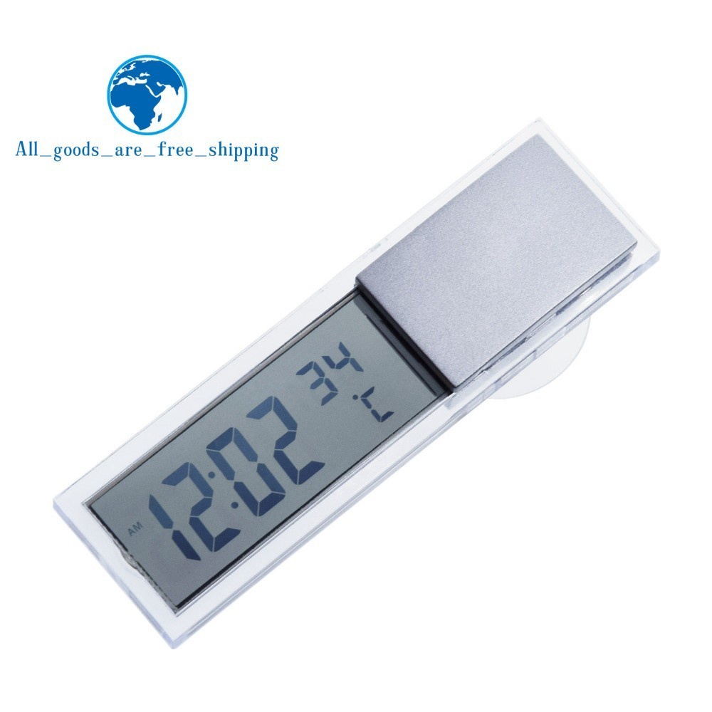 Mini Weather Station Digital Car Thermometer Thermostat Timer Clock ...