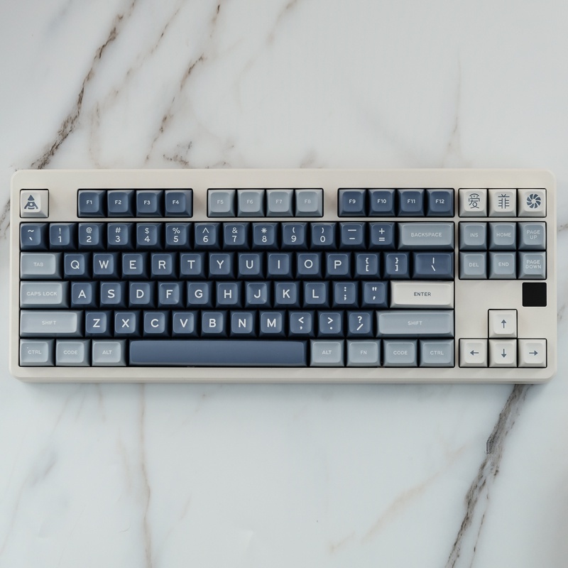 [Aifei]SA Profile Double Shot Keycaps 172 Keys Set ANSI & ISO Layout ...
