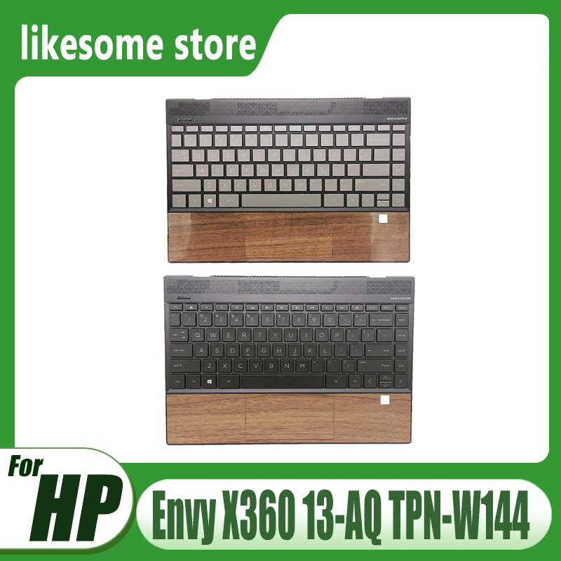 New Laptop Case For HP Envy X360 13-AQ TPN-W144 Palmrest Upper Cover With Backlit Keyboard ...