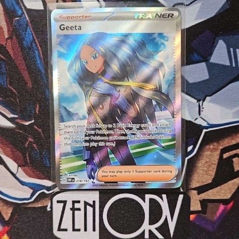 Obsidian Flames 2023 ex FA IR TCG Pokemon Cards Singles Greeta ...