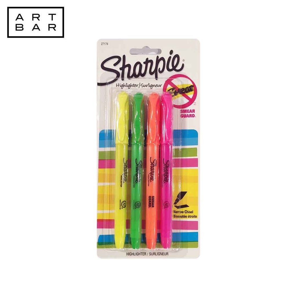 Sharpie Pocket Accent Highlighters - Art Bar | Shopee Philippines