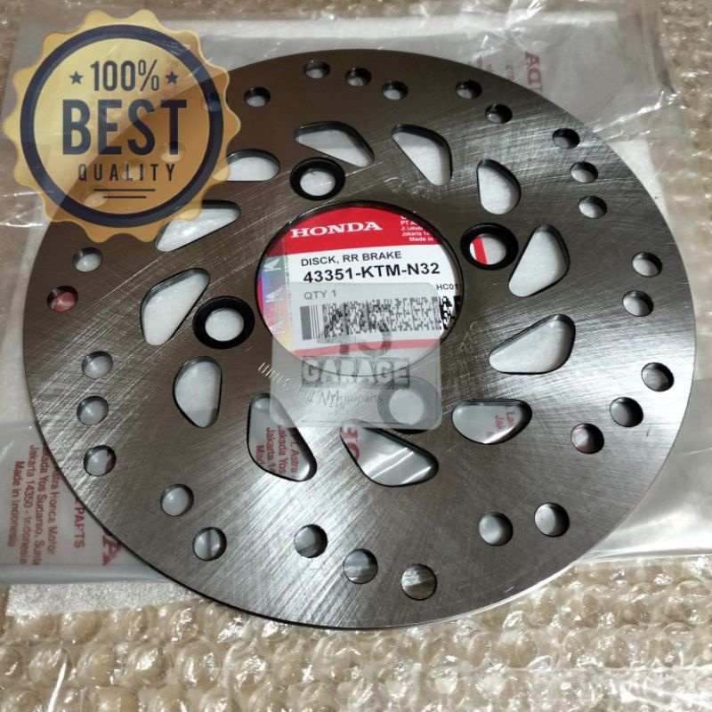 XRM125/XRM 125/TRINITY 125/REAR BRAKE DISC ROTOR DISC GENUINE | Shopee ...