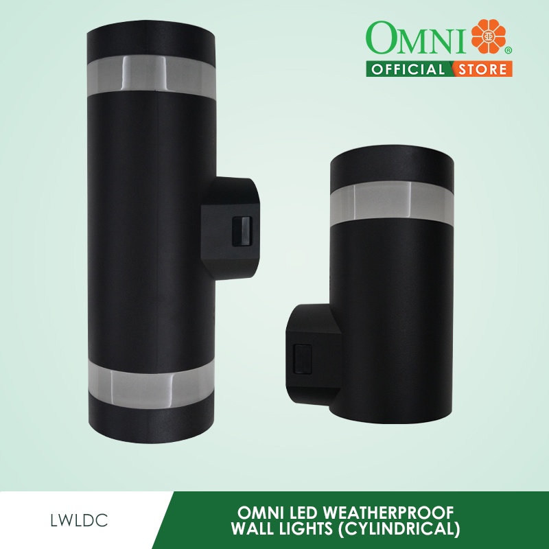 OMNI Led Weatherproof Wall Lights Cylindrical - LWLDC | Shopee Philippines