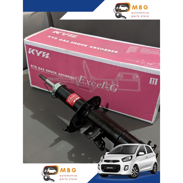 KYB Excel-G Front Gas Shock Absorber for Kia Picanto 2011 - 2017 (Set of 2) | Shopee Philippines