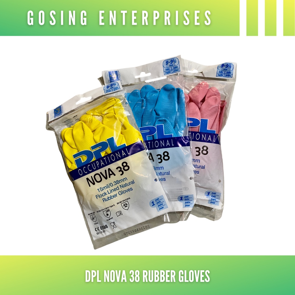 DPL Nova 38 Rubber Gloves | Shopee Philippines