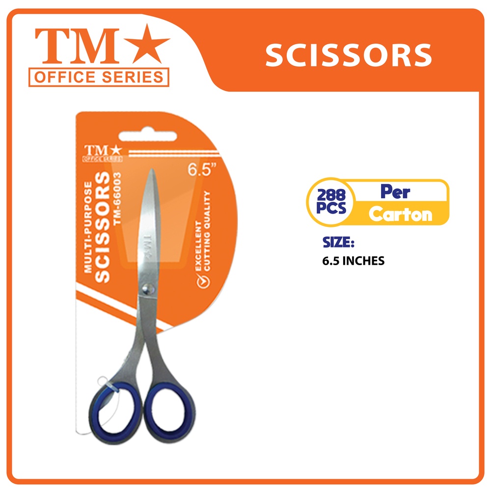 TM 36 pcs Scissors Alex Type 6.5 (TM-66003) | Shopee Philippines