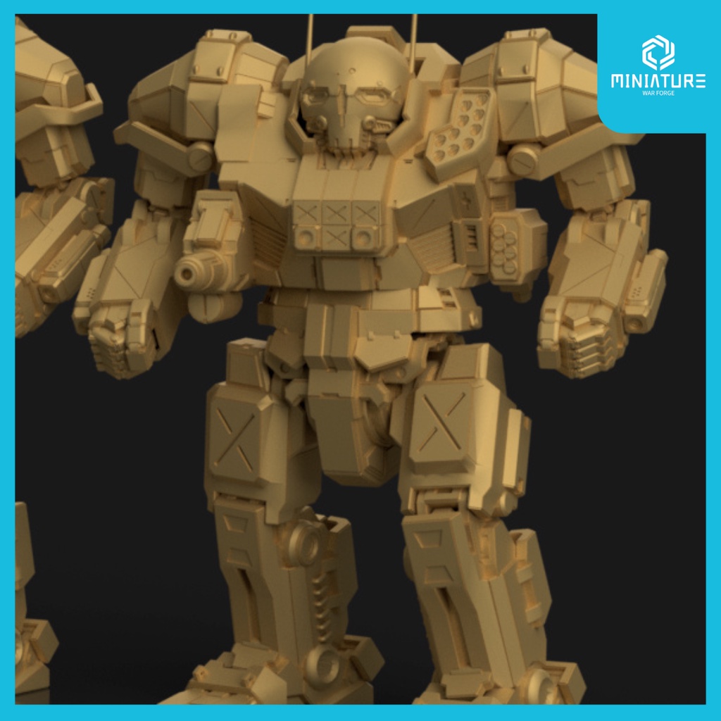Atlas AS7-D for Battletech w/30mm Hexbase | Shopee Philippines