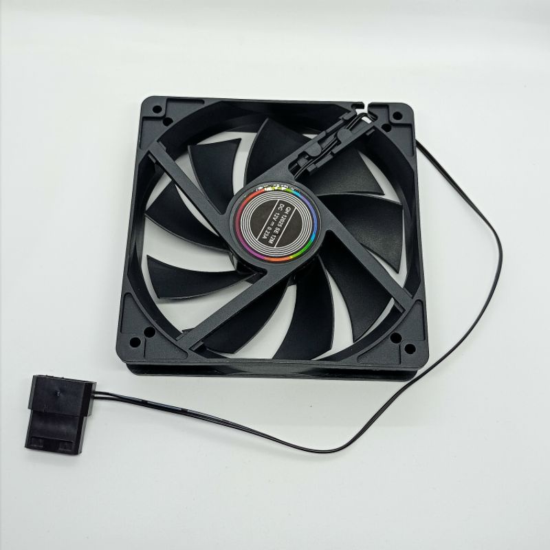 COOLING FAN 1500RPM 12VDC 120X120mm WITH FREE SCREWS FOR CPU CASE ...