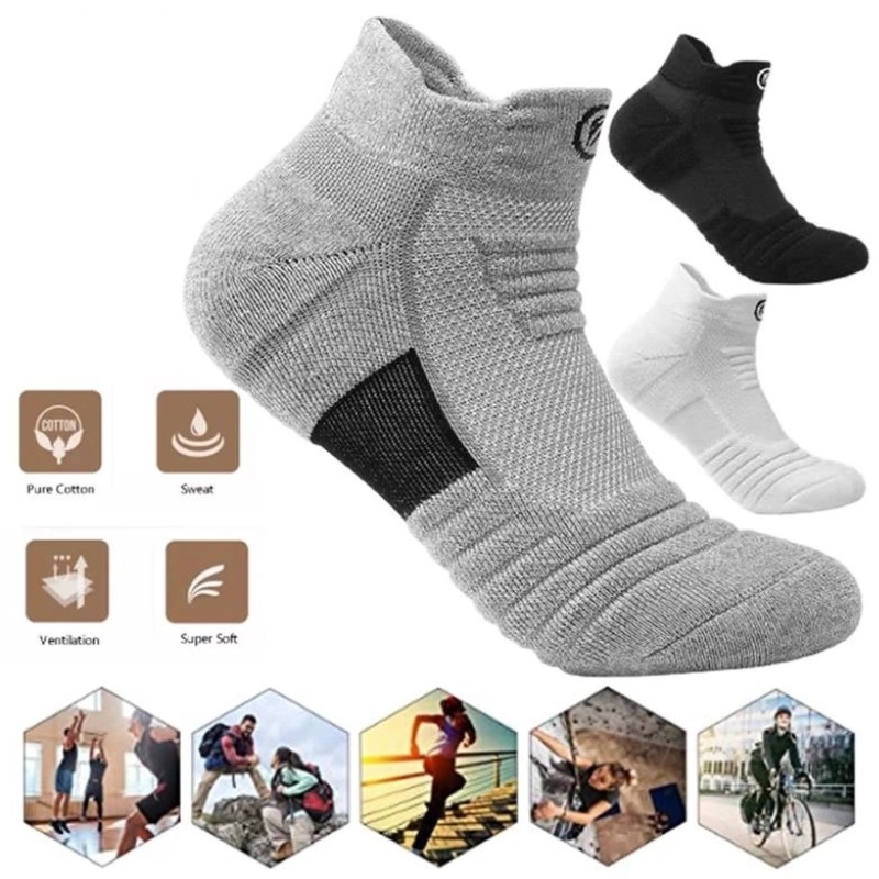 Men Premium Sports Socks Running,Basketball,Football,Cycling,Tennis,Ski ...