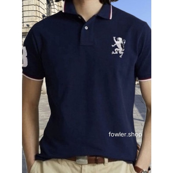 #1327# Men's polo shirt Giordano Fashion casual polo T-shorts polyester Quality# | Shopee ...