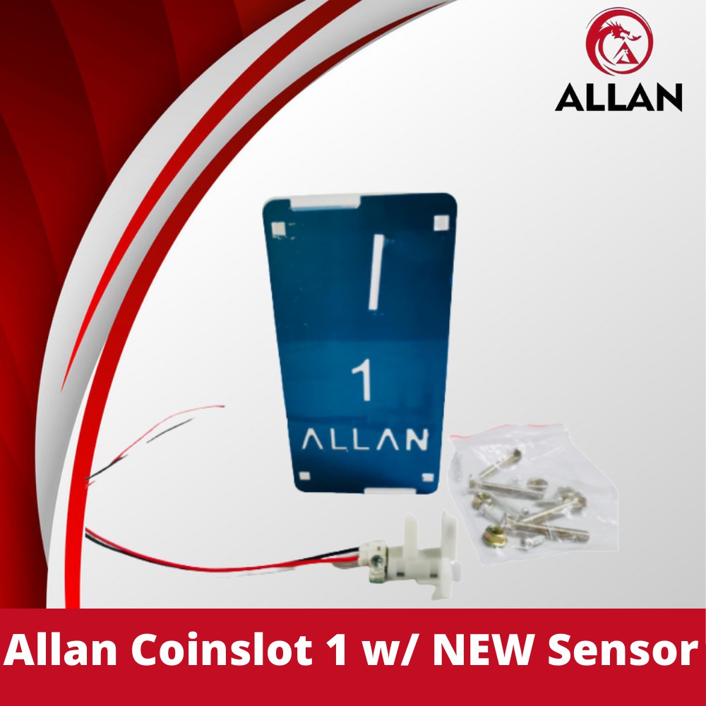 10pcs Allan Coinslot 1 /Coin slot 1 / Piso for new and old coins with ...