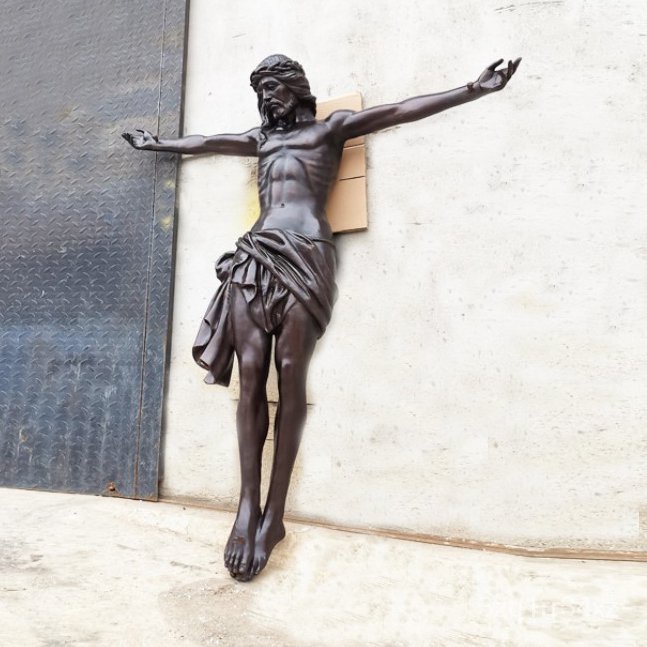 Outdoor Catholic Religious Sculpture Life Size Christ Jesus Bronze ...